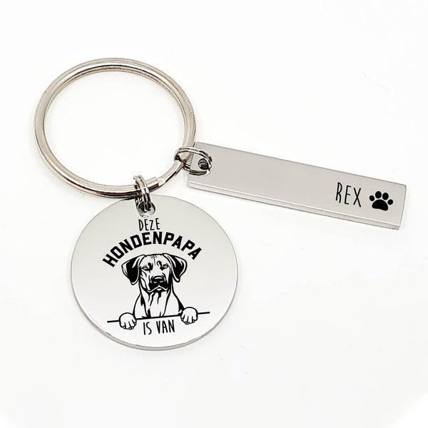 Deze Rhodesian Ridgeback Hondenpapa Is Van Sleutelhanger - Bella Mia